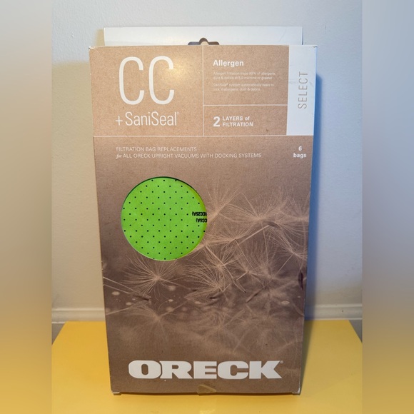 Oreck | Other | Oreck Type Cc Antiallergen Upright Vacuum Cleaner Bag ...
